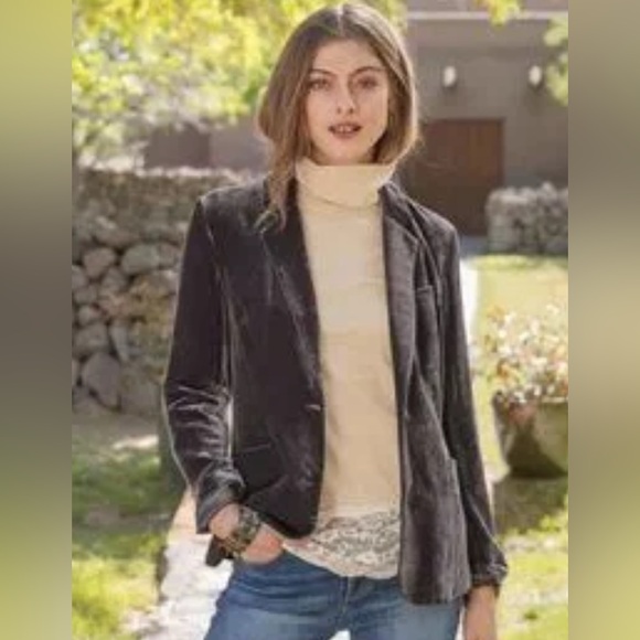 Sundance | Jackets & Coats | Sundance Sofia Velvet Blazer In | Poshmark